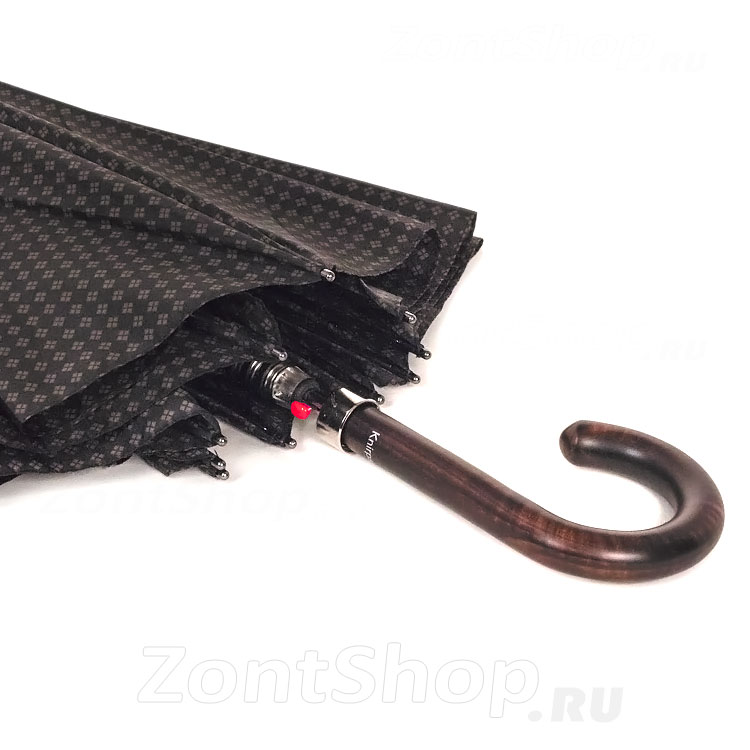 Купить Knirps, Зонт трость мужской KNIRPS 923 Long AC 7041 Cube Black