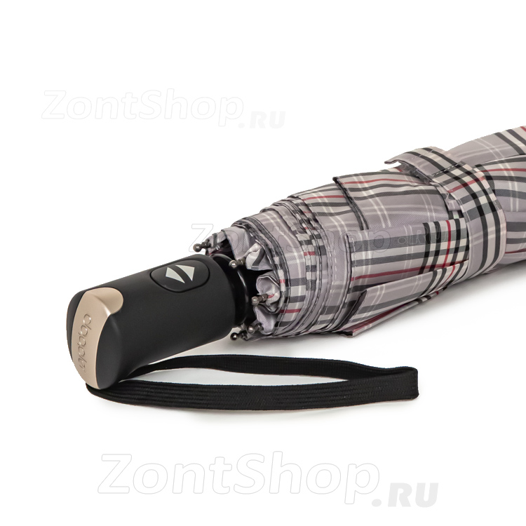 Купить Doppler, Зонт женский Doppler 74486203 Клетка Серый