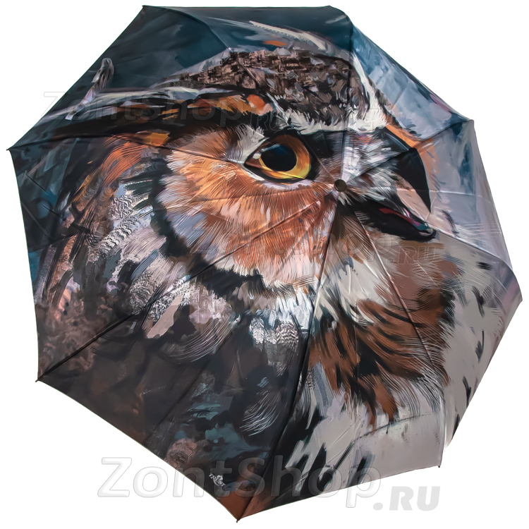 Купить Trust, Зонт женский Trust 30471-2303 (17232) Сова (сатин)